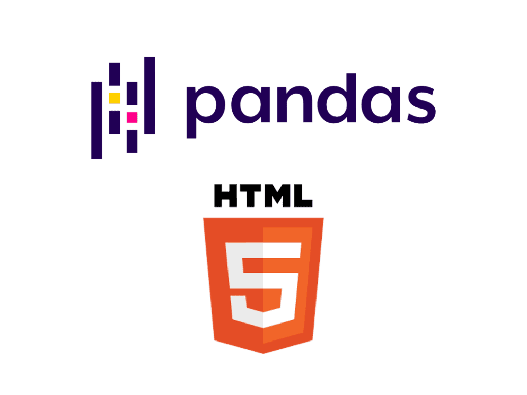 Export A Pandas DataFrame To HTML Table